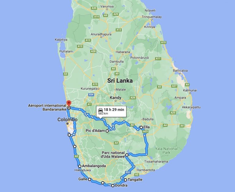 Le Sri Lanka en tuk-tuk : notre itinéraire détaillé pour 3 semaines